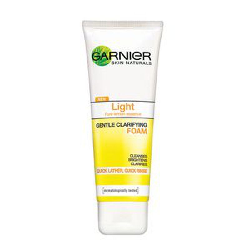 Garnier Light Gentle Clarifying Foam - 1 Karton Isi 24 Pcs @ 50 ml