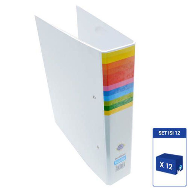 Bantex Insert Ring Binder Ukuran A4 4 Lubang 65mm 8762 - Set Isi 12 ...