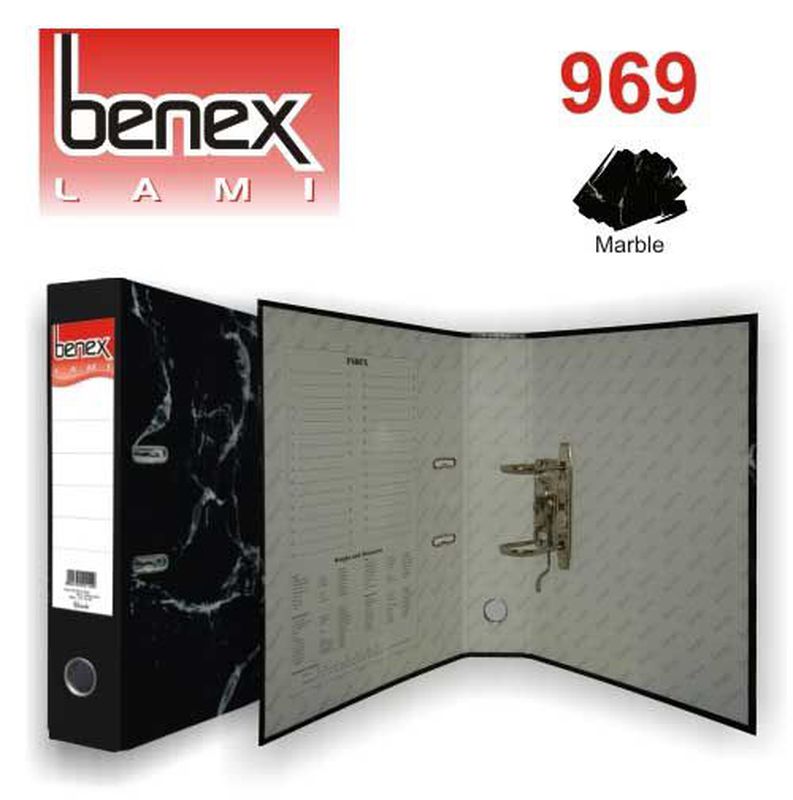 Benex Lami 969-619 - FC - 50 mm - Hitam - 1 Kotak Isi 12 Pcs - Hitam