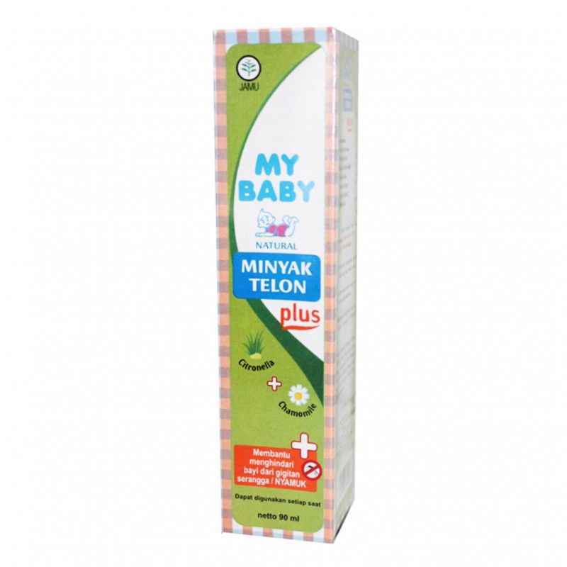 My Baby Minyak Telon Plus - Citronella & Chamomile - 1 Box Isi 24 Botol ...