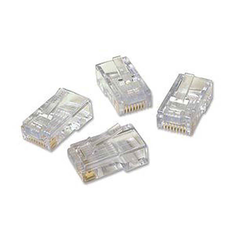 Belden Konektor RJ-45 CAT 6 - Transparan - 1 Pak Isi 50 Pcs - Transparan