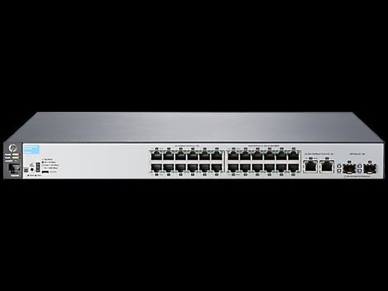 HP 24-Port Ethernet Switch Aruba 2530 - J9782A - Hitam
