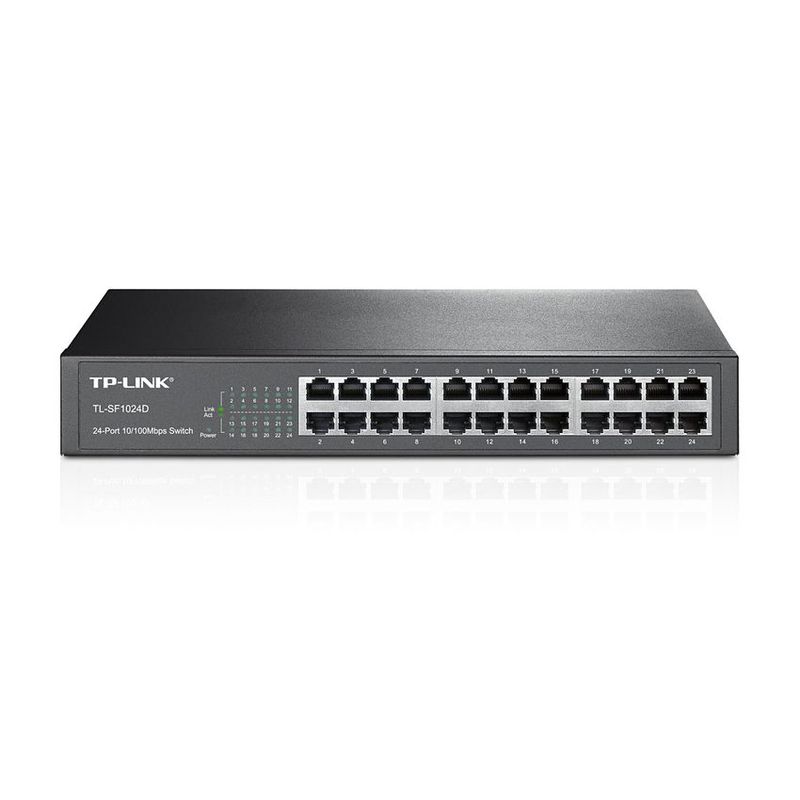 TP-Link 24-Port Desktop/Rackmount Switch TL-SF1024D - Hitam