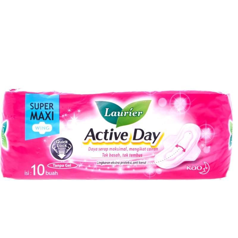 Laurier Super Maxi Wing - 1 Karton Isi 48 Pcs