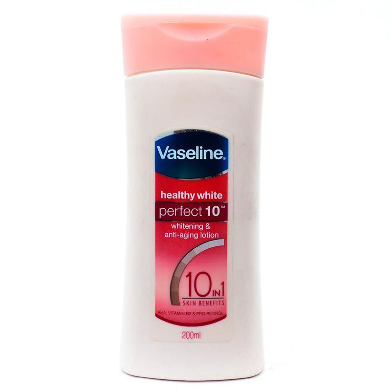 Vaseline Healthy Perfect Ten - 1 Karton Isi 18 Pcs @ 200 ml