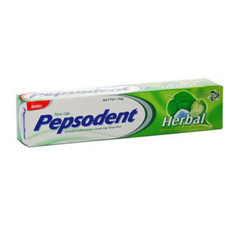 Pepsodent Tooth Paste Herbal New - 1 Karton Isi 48 Pcs @ 190 gram