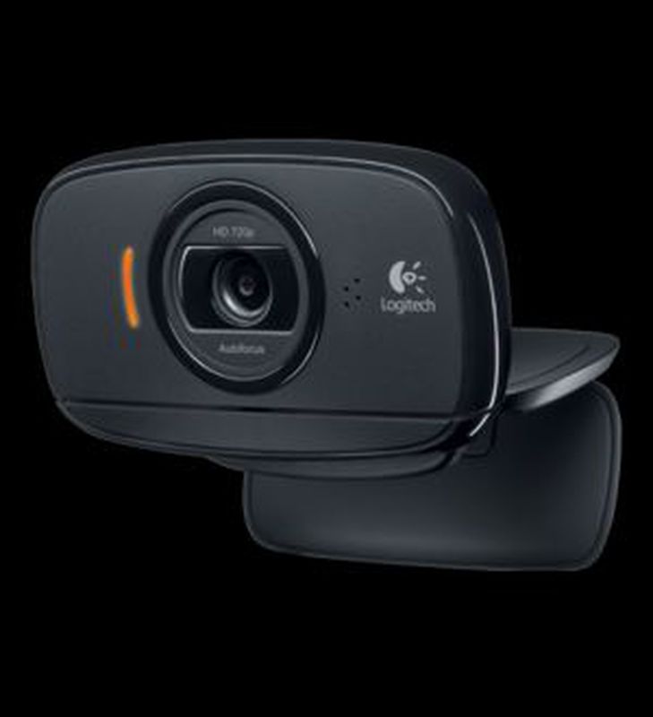 Logitech HD Webcam B525 - Hitam - Hitam