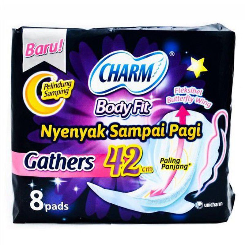 Charm Body Fit Super Comfort Non Wing - 42 cm - 1 Karton Isi 30 Pcs