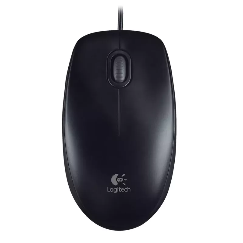 Logitech B 100 Optical USB Mouse - 910-001439 - Hitam