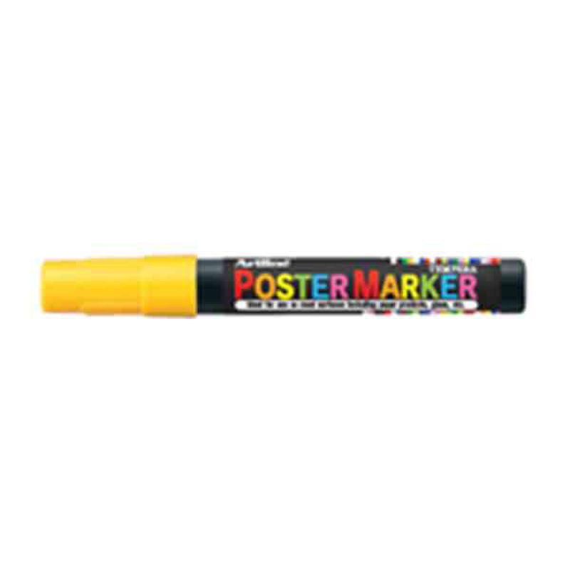 Artline Spidol Poster Marker EPP-4 - 2.0 mm - Tinta Kuning - 1 Pak Isi ...