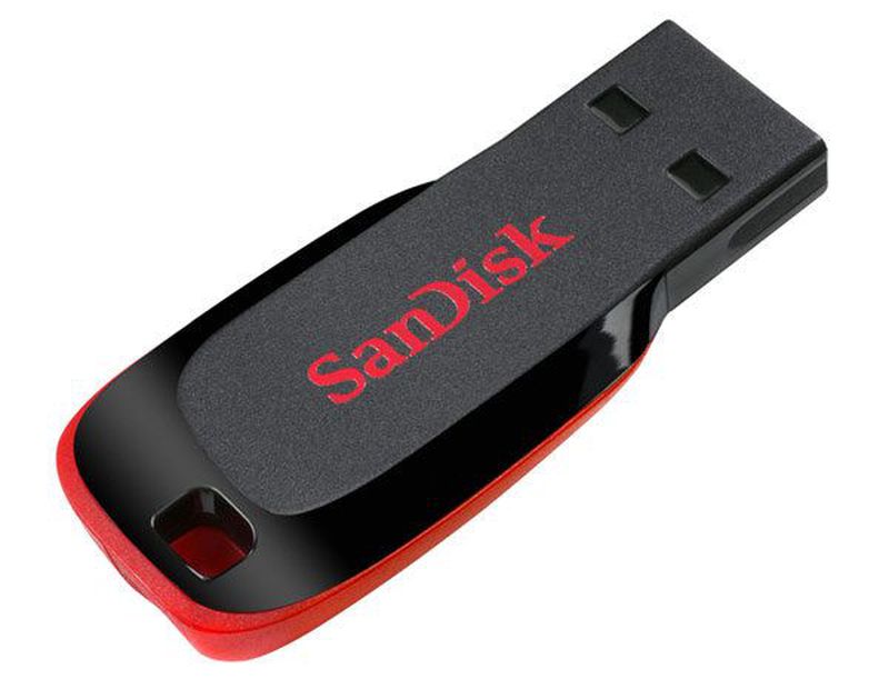 SanDisk USB Cruzer Edge CZ50/52 - 32GB - Hitam-Merah