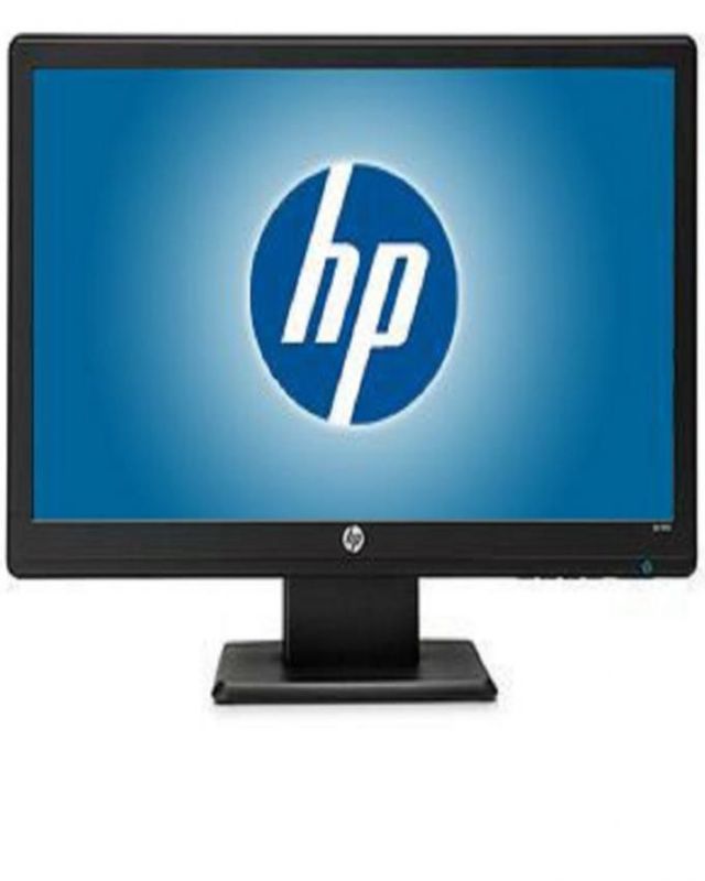 HP HD LED Monitor LV193b - 18.5 Inci - Hitam - Hitam