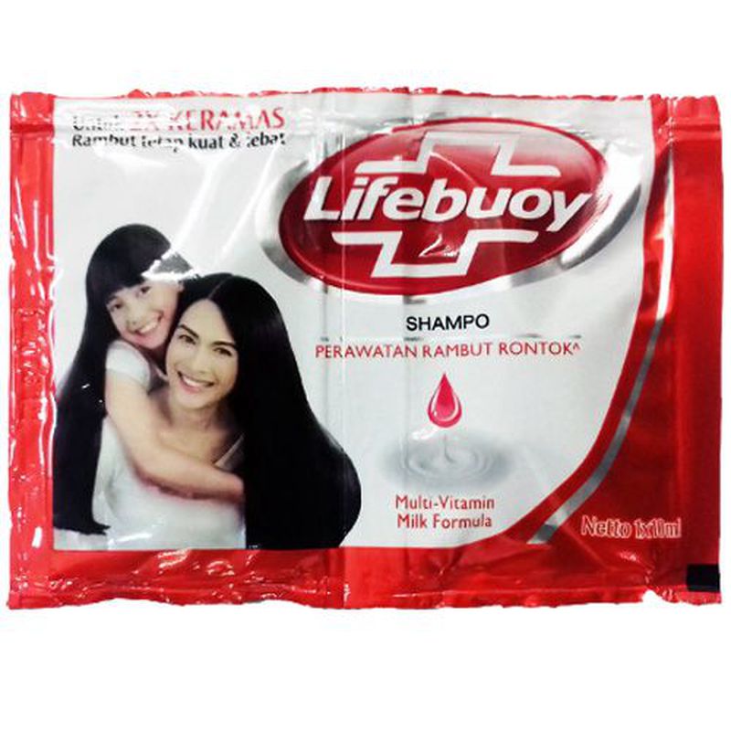 Lifebuoy Shampoo - Hair Fall - 1 Box Isi 1000 Sachet @ 10 ml