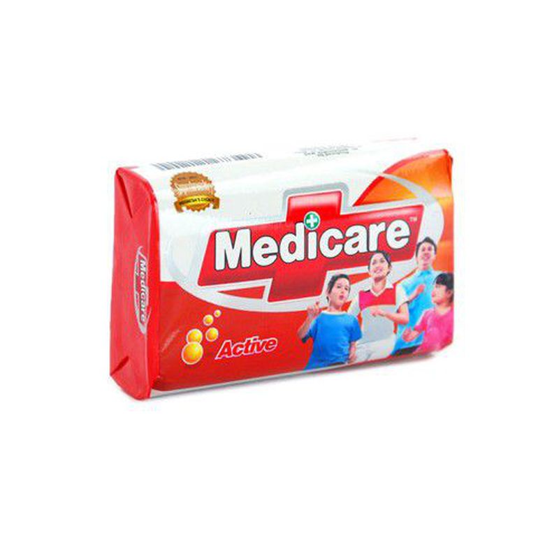 Medicare Soap Red Active - 1 Karton Isi 72 Pcs @ 90 gram