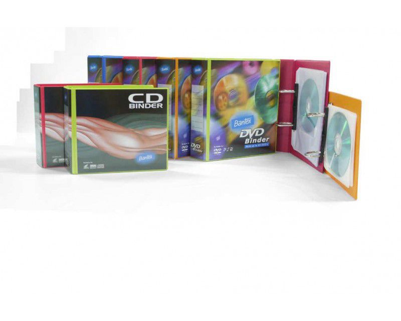 Bantex Insert CD Binder 2 Lubang 40mm 8540 - Set Isi 12