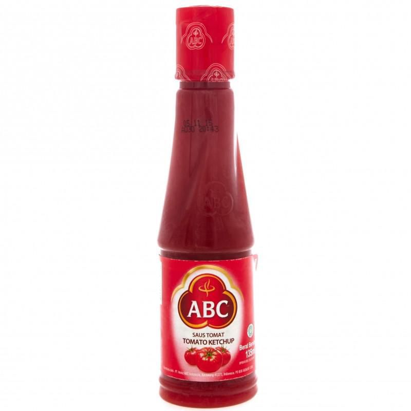 ABC Saus Tomat - 135 ml - Karton Isi 48