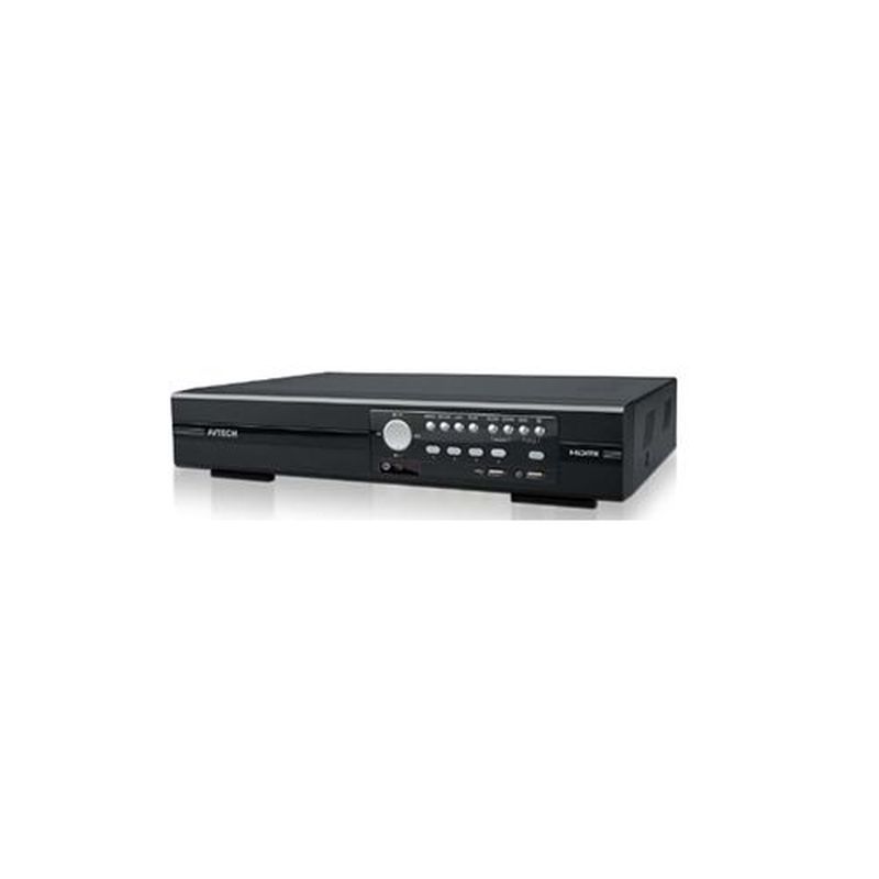 Avtech Digital Video Recording + HDD 1 TB - 4 Channel - Hitam - Hitam