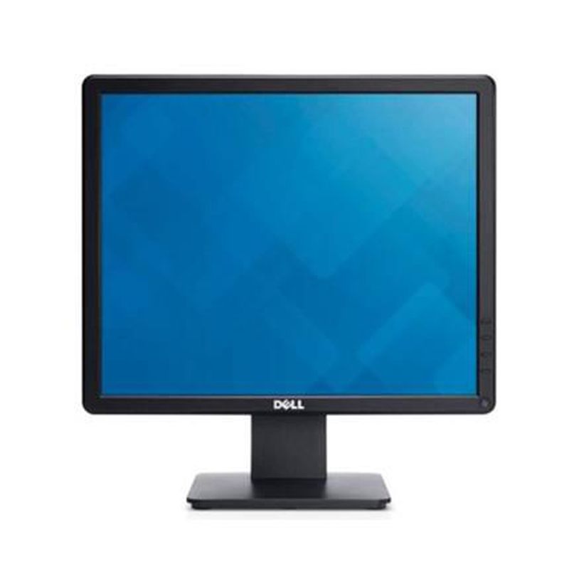 Dell LED Monitor E1715S - 17 Inci - Hitam - Hitam