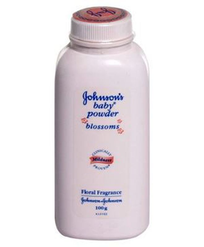 Johnson's Baby Powder - Blossoms - 1 Box Isi 72 Botol @ 100 gram - Putih