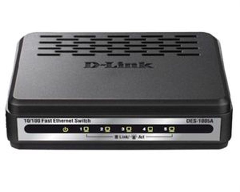 D-Link 5-Port Unmanaged Gigabit Ethernet Switch DGS-1005A - Casing ...