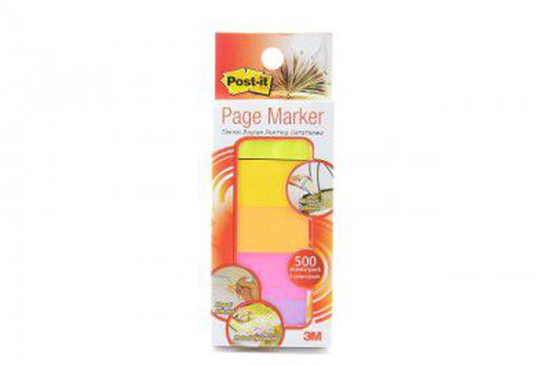 3M Post-it Page Marker 670-5ANL Assorted - Warna Kombinasi - Warna ...