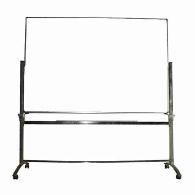 Sakana Standing Whiteboard Double Face - 120 x 240 cm - Putih - Putih