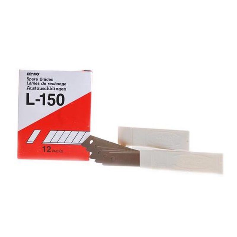 Kenko Isi Ulang Pisau Cutter L-150 - 1 Karton Isi 36 Pak @ 12 Tube