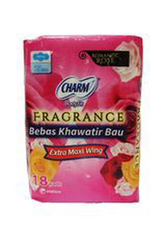 Charm Body Fit Fragance Super Slim Wing - 1 Karton Isi 24 Pcs