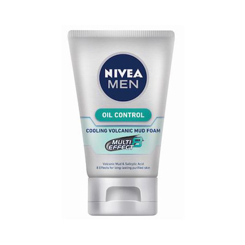 Nivea Men Cooling Volcano Mud Foam Oil Control - 1 Box Isi 24 Pcs @ 100 ...
