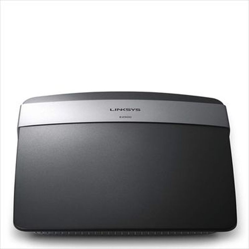 Linksys E2500 N600 Dual-Band Wireless Router - Hitam - Hitam