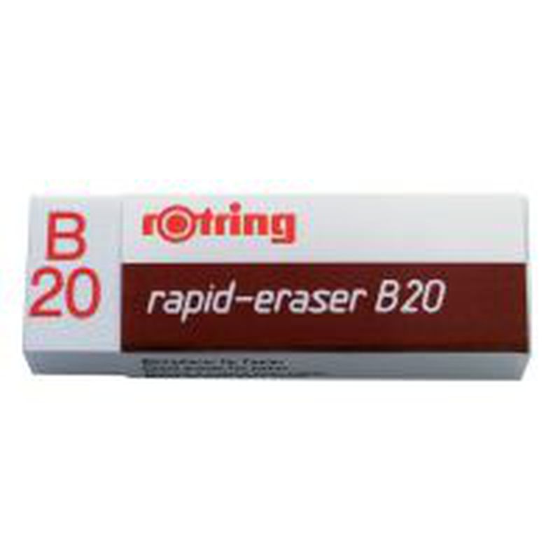 Rotring Penghapus Rapid Eraser - 551120 - B20 - Putih & Hitam