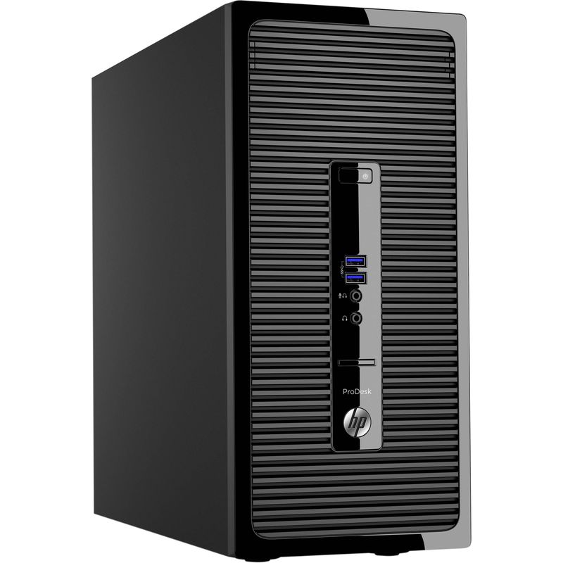 HP Microtower Desktop ProDesk 400 G3-10PT - Intel Core i3-6100 - 4 GB ...