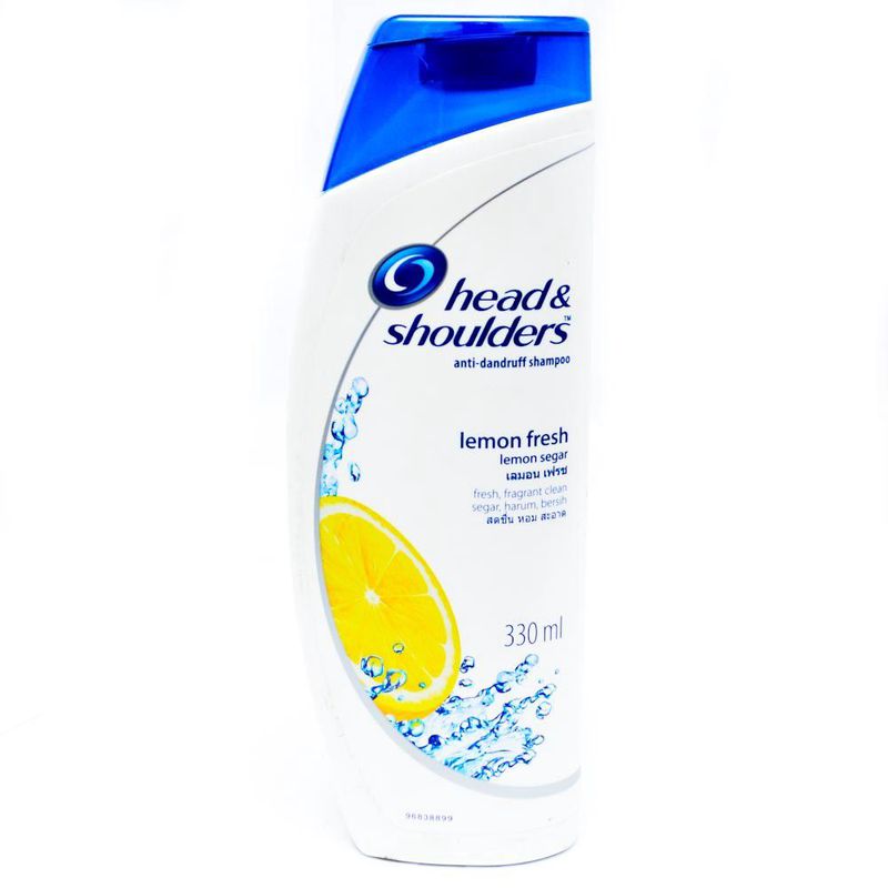 Head & Shoulders Shampoo Anti-Dandruff - Lemon Fresh - 1 Karton Isi 12 ...