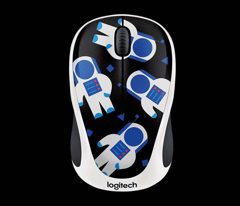 Logitech Wireless Mouse Party Collection M238 - 910-004728 - Spaceman ...