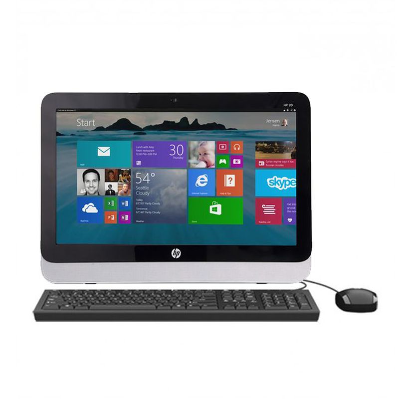 HP PC All-in-One Pavilion 20-r023L - M1R02AA - 20 Inci - Intel Core i5-4460T - 4 GB RAM - 1 TB ...