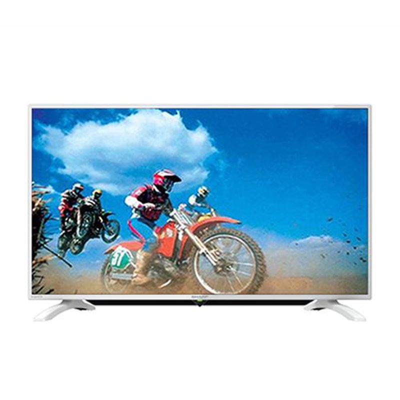 Sharp LED TV Aquos LC-40LE185i-BK/WH - 40 Inci - Warna Campuran