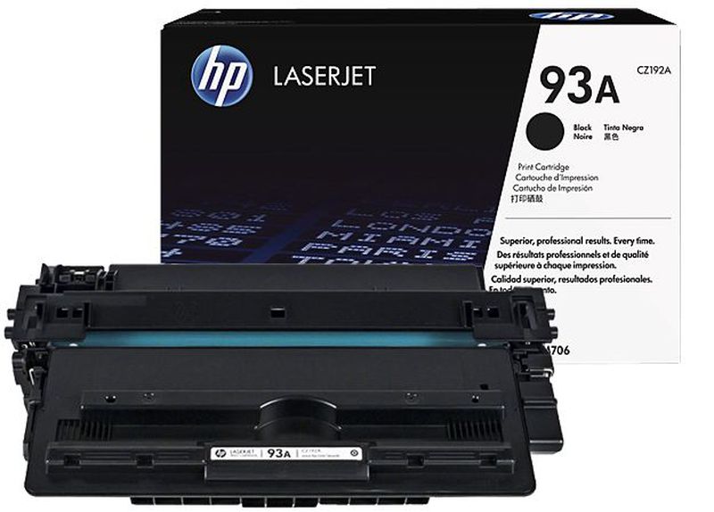 HP Original Toner Cartridge LaserJet 93A - CZ192A - Hitam - Mix
