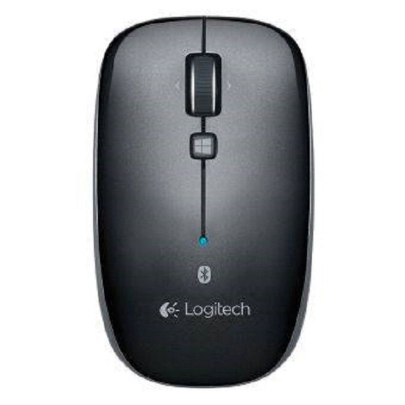 Logitech M 557 Bluetooth Mouse - 910-003960 - Abu-abu Gelap