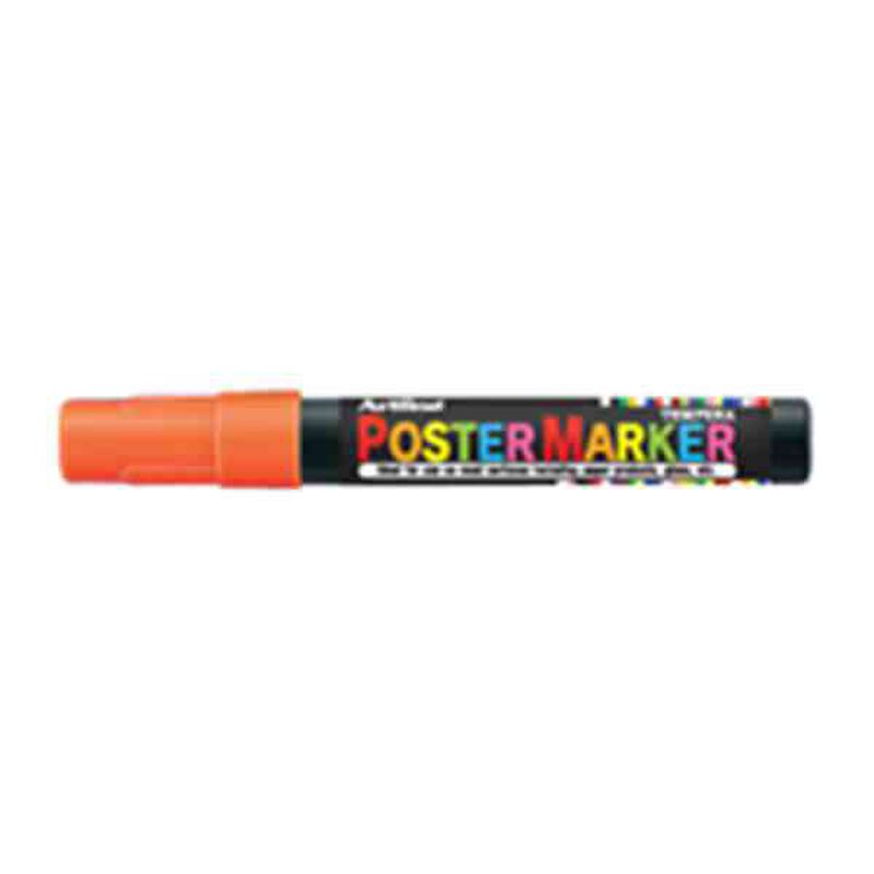 Artline Spidol Poster Marker EPP-4 - 2.0 mm - Tinta Fluoro Orange - 1 ...