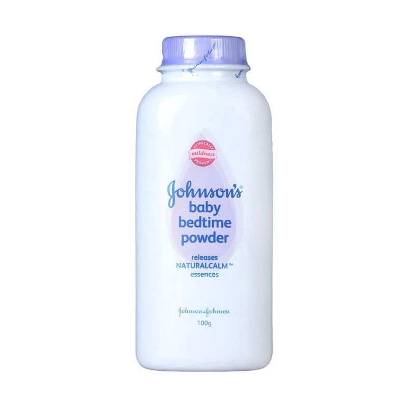 Johnson's Baby Powder - Bedtime - 1 Box Isi 72 Botol @ 100 gram - Putih