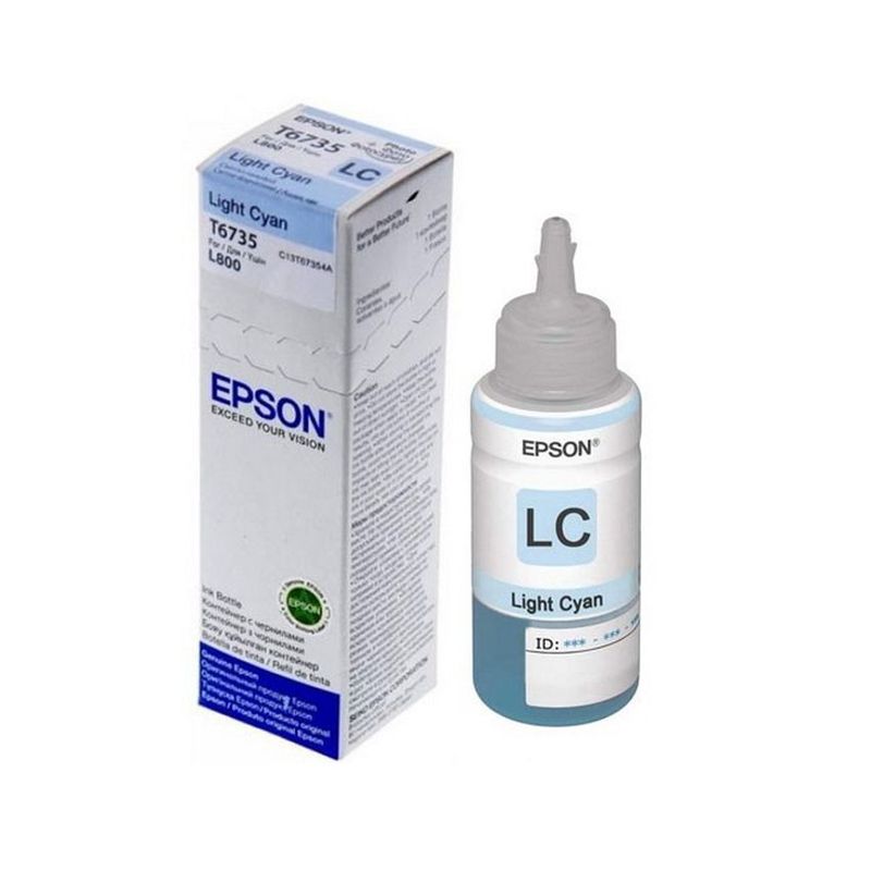 Epson Tinta Botol - C13T673299 - 70 mL - Cyan - Cyan