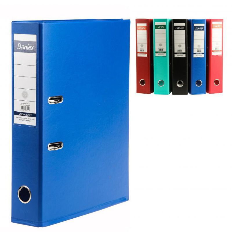 Bantex Lever Arch Files 1465-01 - F4 - 7 cm - Biru - 1 Kotak Isi 15 Pcs ...