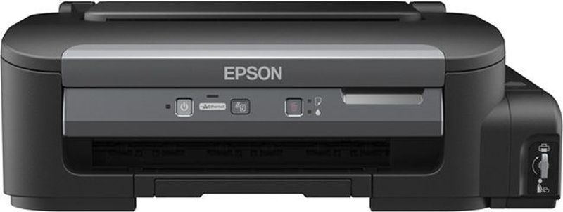 Epson Mono Inkjet Printer WorkForce M100 - A4 - Hitam - Hitam