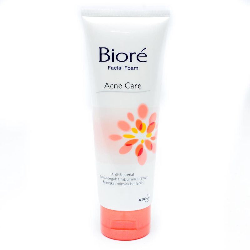 Biore Facial Foam Acne Care - 1 Karton Isi 24 Pcs @ 100 gram
