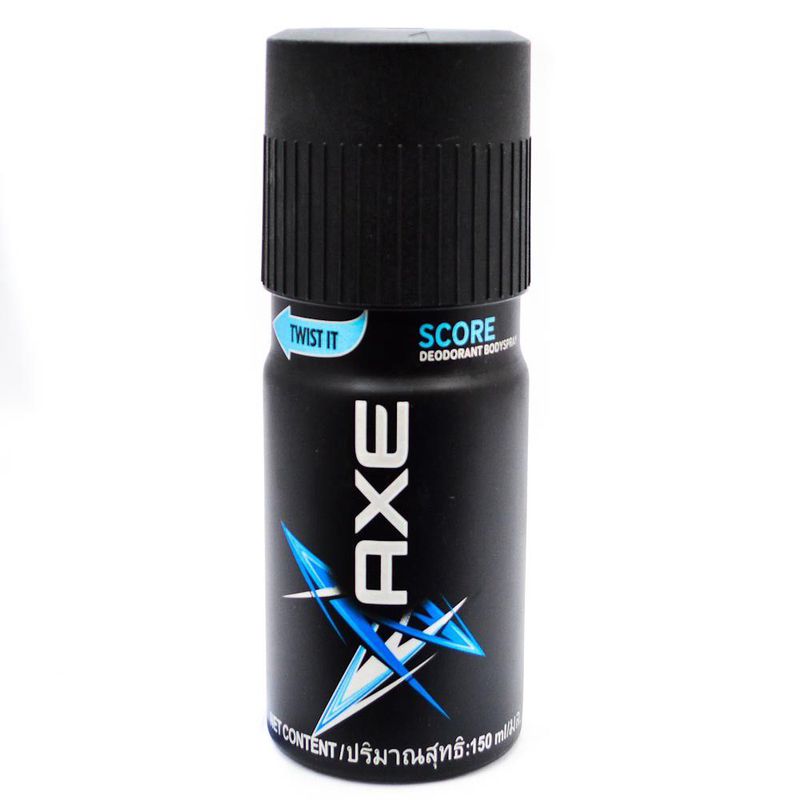 Axe Body Spray Score - 1 Karton Isi 12 Pcs @ 150 ml