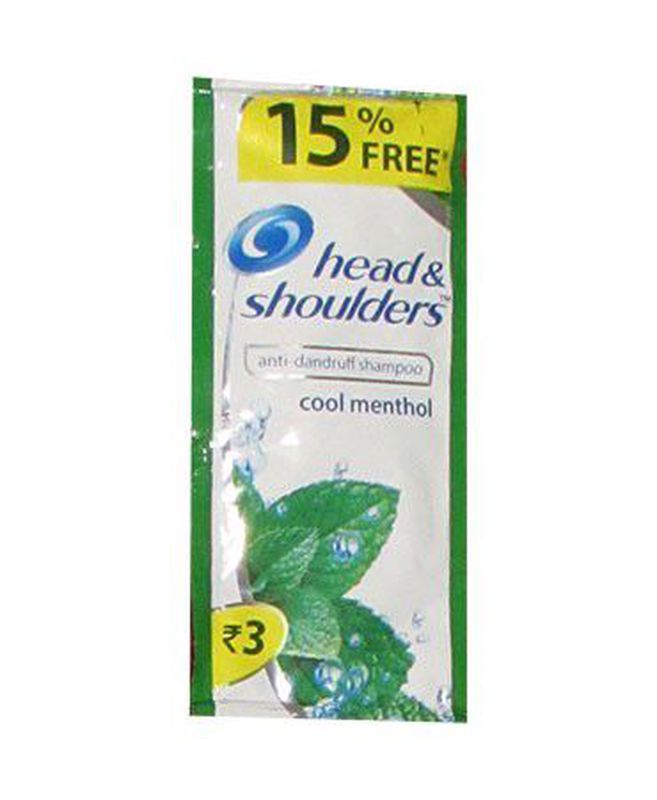 Head & Shoulders Shampoo Cool Menthol Sachet - 10 ml - Karton Isi 40