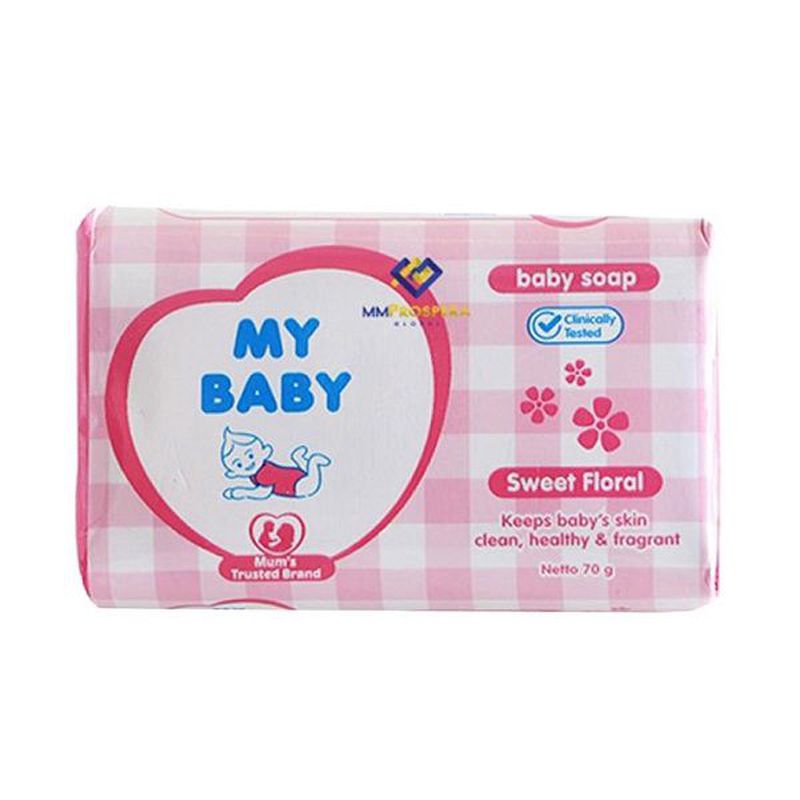My Baby Sabun Batang Bayi - Sweet Floral - 1 Box Isi 144 Pcs @ 70 gram ...