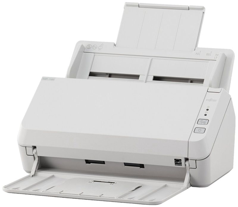 Fujitsu Document Scanner ScanPartner 1130 - Putih - Putih