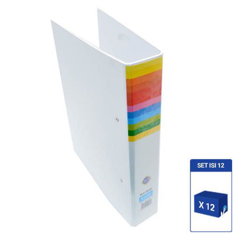 Bantex Insert Ring Binder Ukuran A4 4 Lubang 40mm 8742 - Set Isi 12 ...