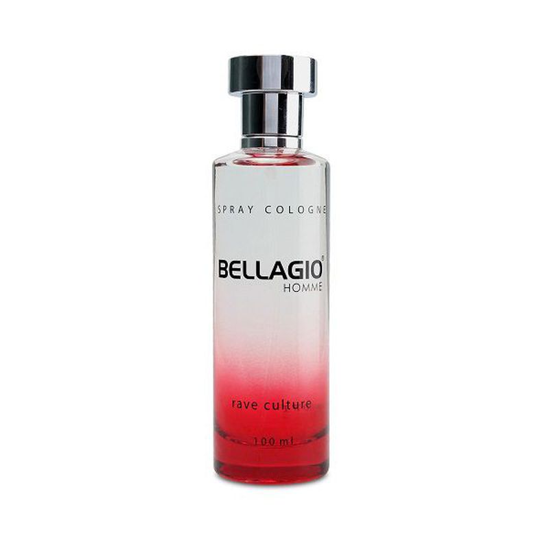 Bellagio Homme Spray Cologne - Rave Culture - 1 Box Isi 12 Botol @ 100 ...